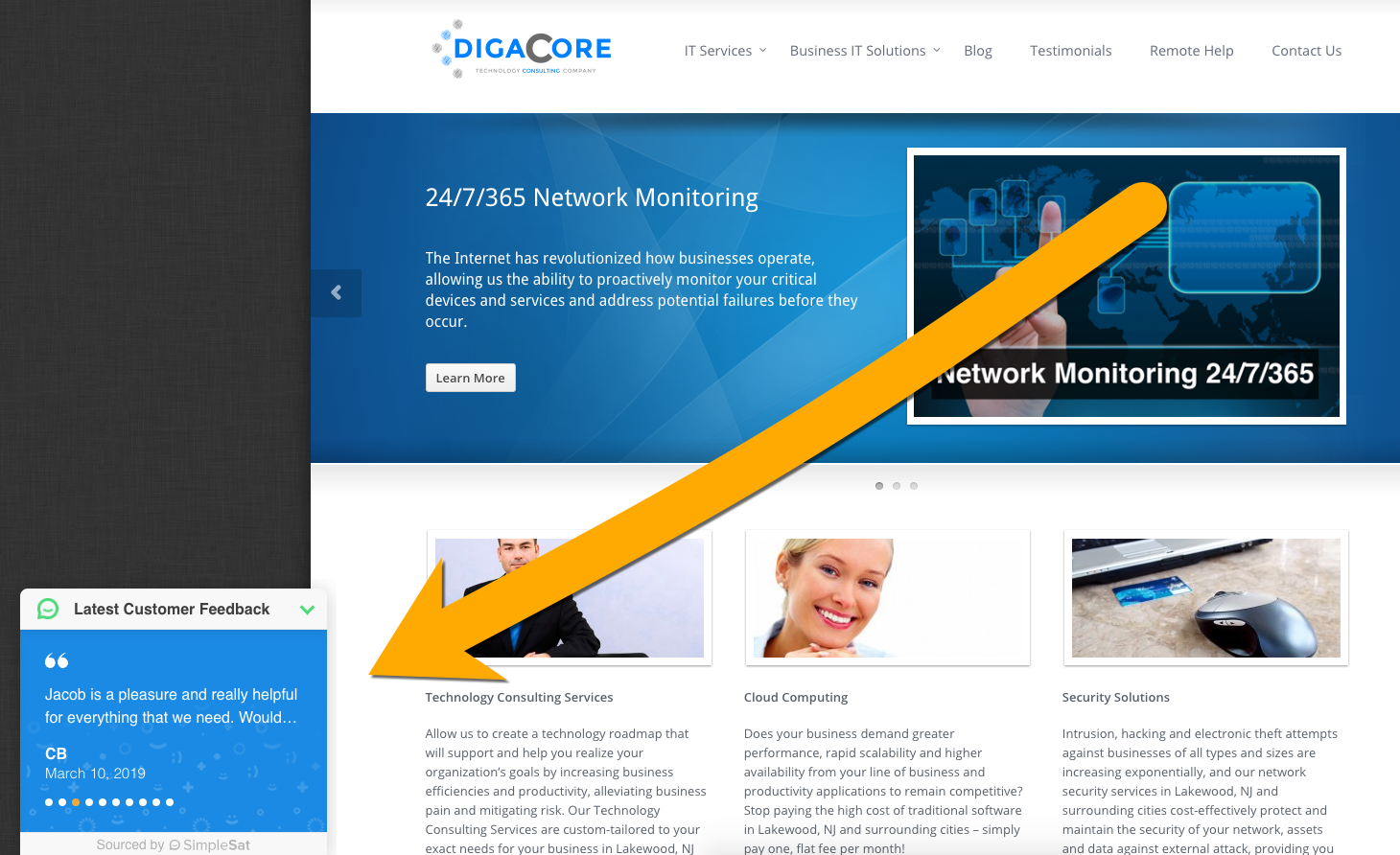 Make feedback effortless for the customer - Simplesat