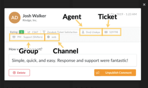 Zendesk Customer Satisfaction Surveys, One-Click CSAT or CES Ticket ...