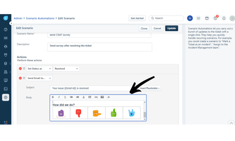Freshservice Customer Satisfaction Surveys, One-Click CSAT, CES, and ...