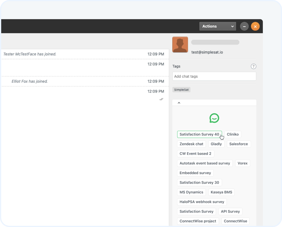 Zendesk Customer Satisfaction Surveys, One-Click CSAT or CES Ticket ...