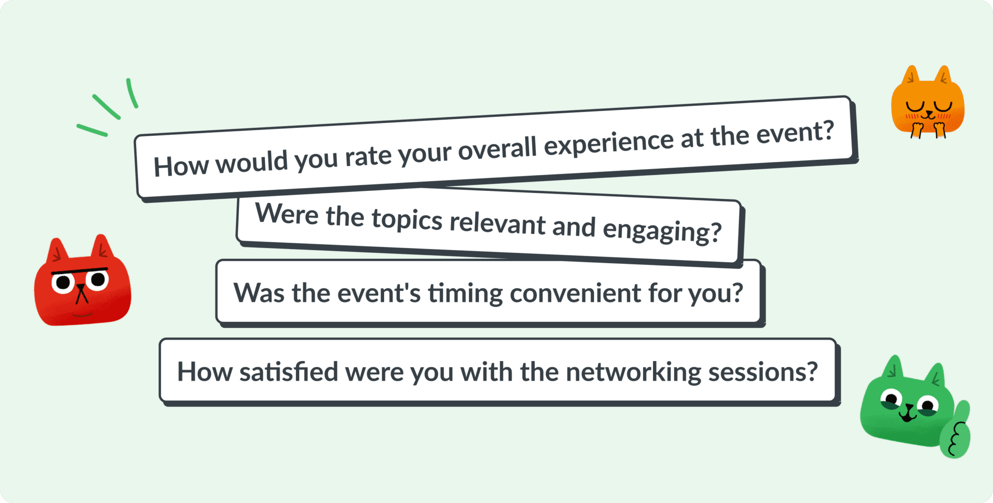 Top post-event survey questions — to build relationships and improve ...