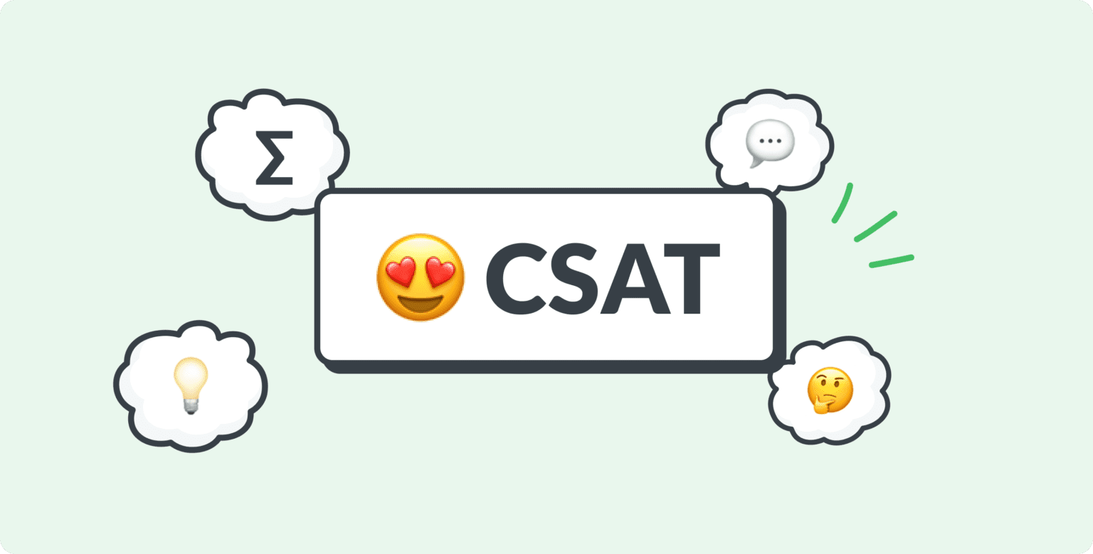What is a CSAT score? Definition, formula, tips - Simplesat